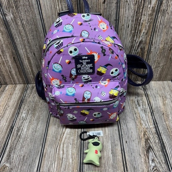 Loungefly | Bags | Used Loungefly The Nightmare Before Christmas Purple ...